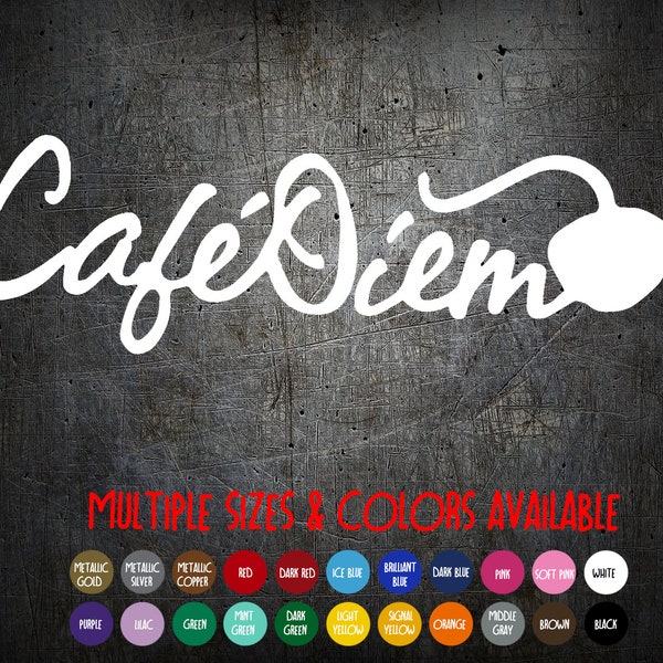 Cafe Vinyl Decals - Etsy