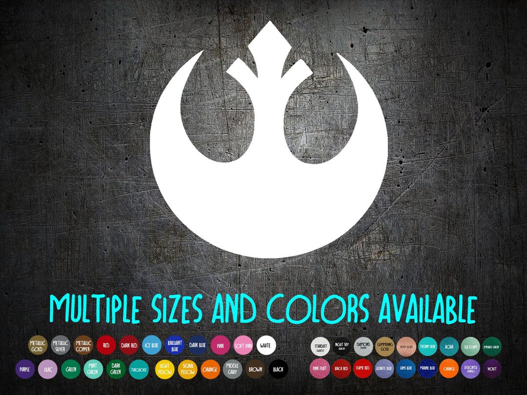 Vinyl Decal - Star Wars Rebel Alliance Starbird Symbol - Etsy