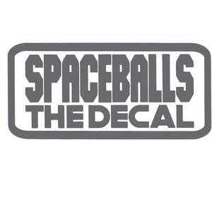 Vinyl Decal Spaceballs the Decal - Etsy