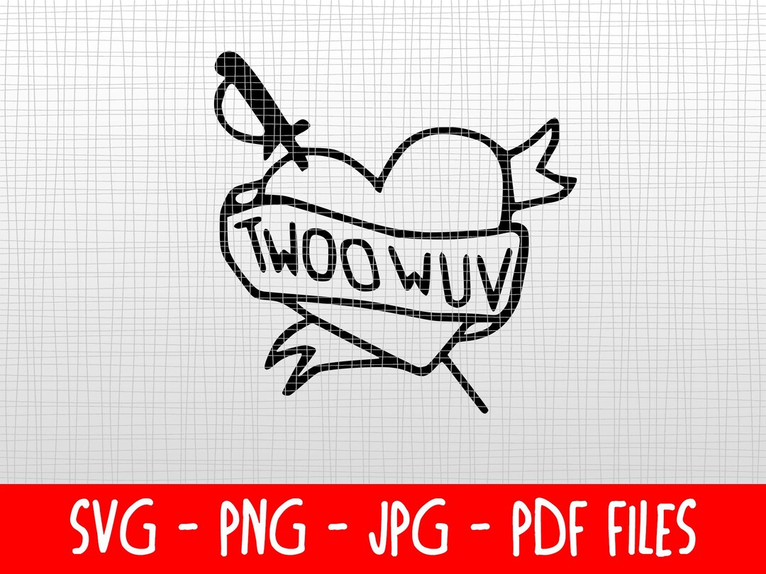 Downloadable SVG - Princess Bride - Twoo Wuv - Etsy