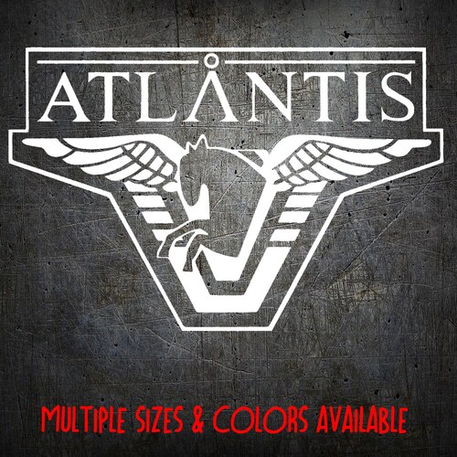 Atlantis Vinyl Sticker / Vinyl Decal / Stargate Atlantis / - Etsy