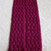 Crochet Scarf Pattern, Celtic Lace Cable Braided Scarf Crochet Pattern ...