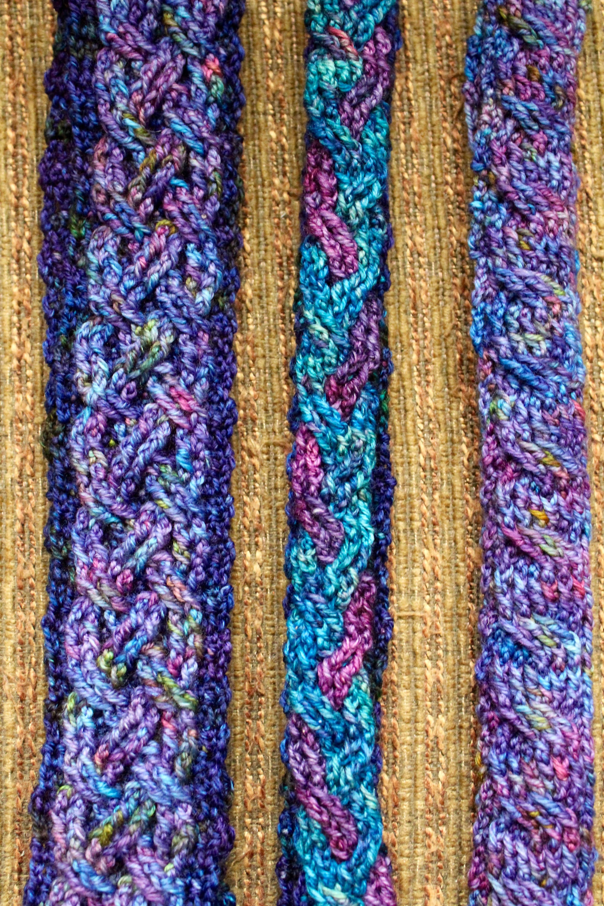Orsay Cable Aran Braided Headbands Earwarmer Crochet Pattern for Babies ...