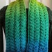 Crochet Scarf Pattern, Algae Braided Cable Scarf Crochet Pattern for ...