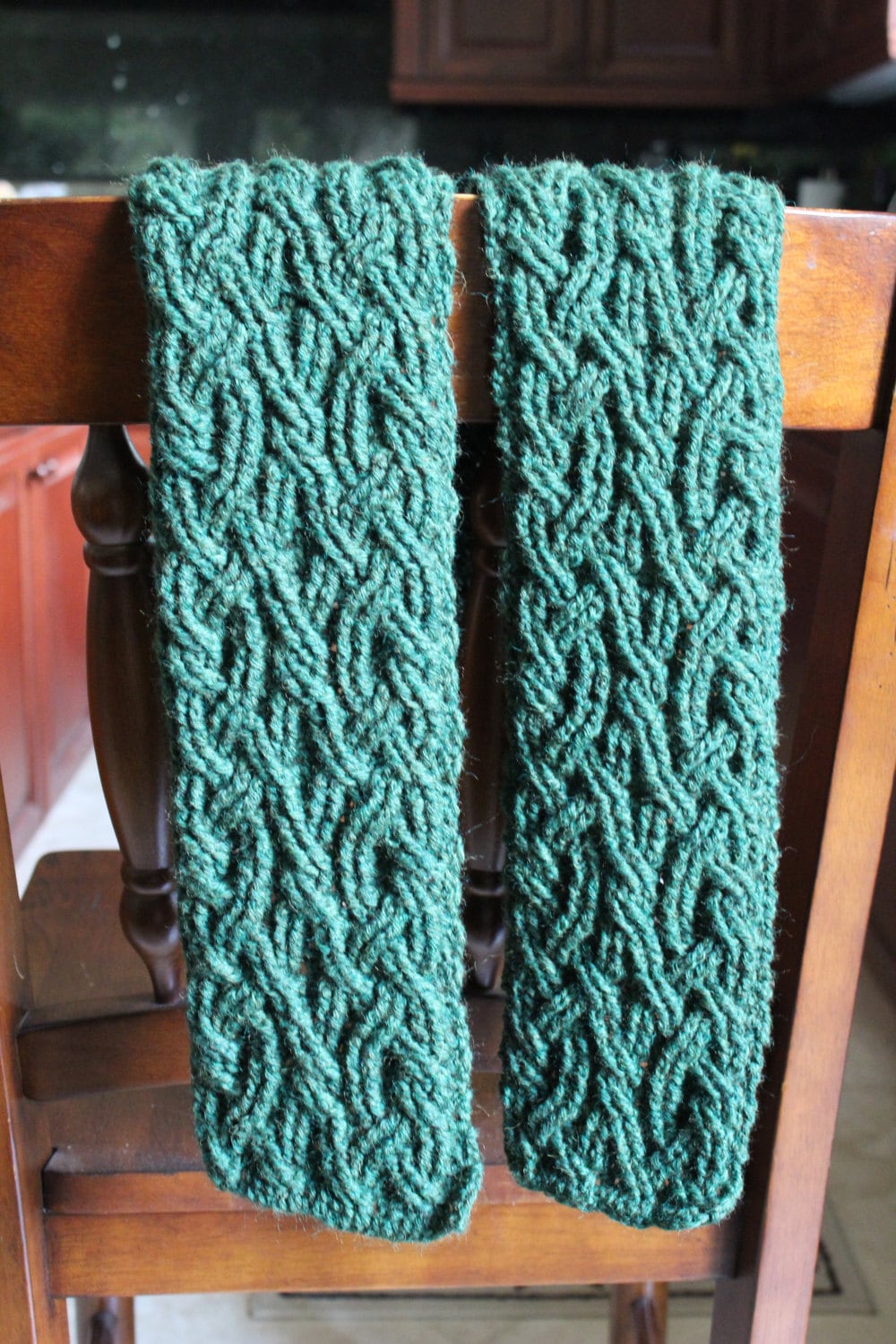 Crochet Scarf Pattern Kinsale Castle Cable Scarf Braided - Etsy