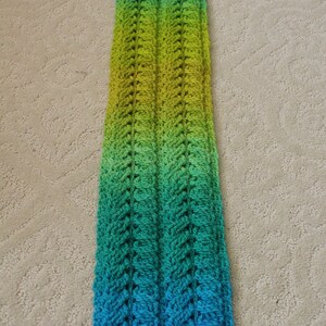 Crochet Scarf Pattern, Algae Braided Cable Scarf Crochet Pattern for ...