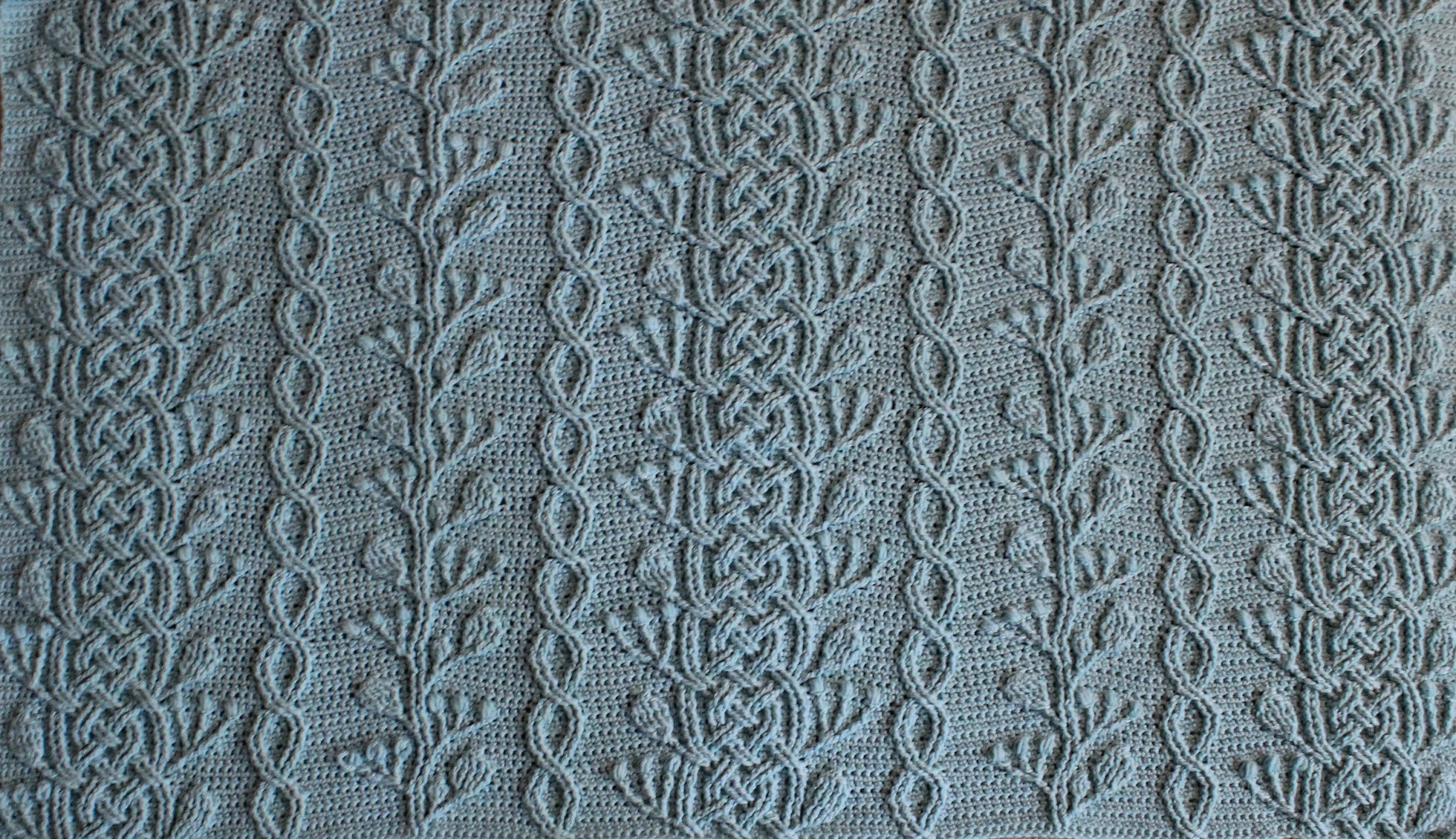 Crochet Blanket Pattern Celtic Garden Braided Cable Blanket - Etsy