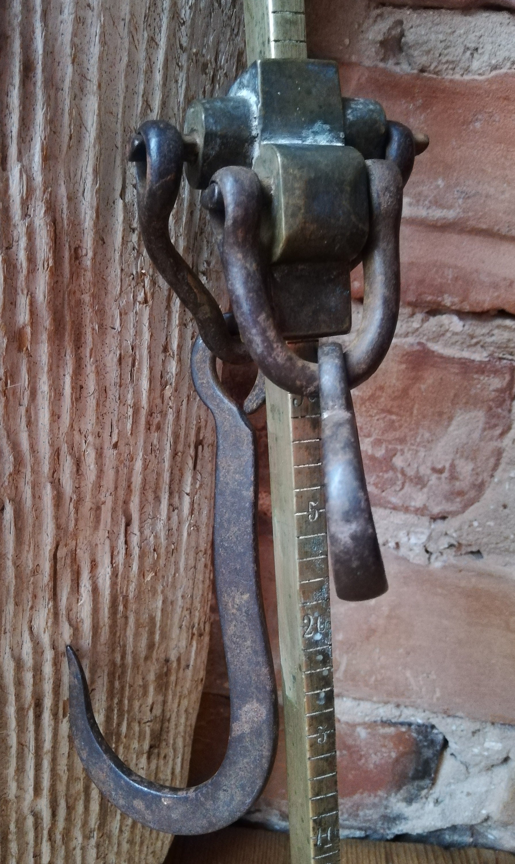 Antique Brass Balance Scale Brass Steelyard Roman Balance Bismarck ...