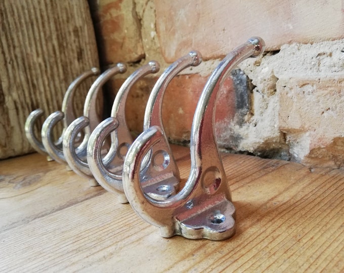 Set of 5 Vintage Wall Hook Metal Coat Rack Hook Retro Coat - Etsy