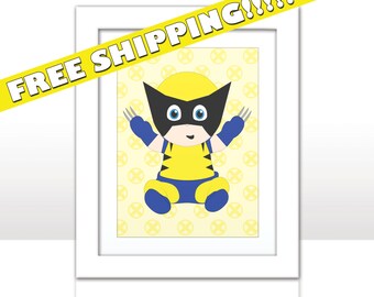Wolverine Baby | Etsy