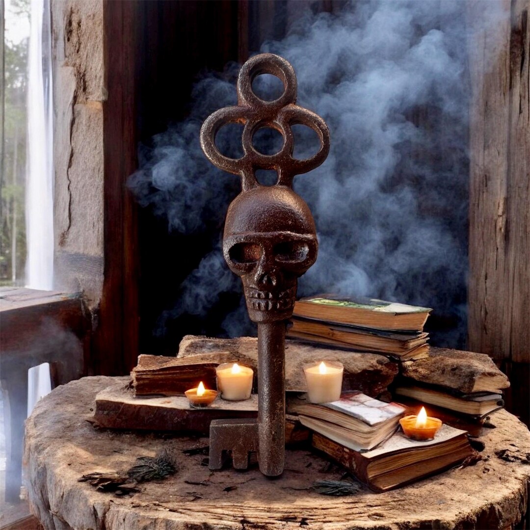 Cast Iron Skeleton Key | Hekate Offering, Road Opening • Antique Style ...