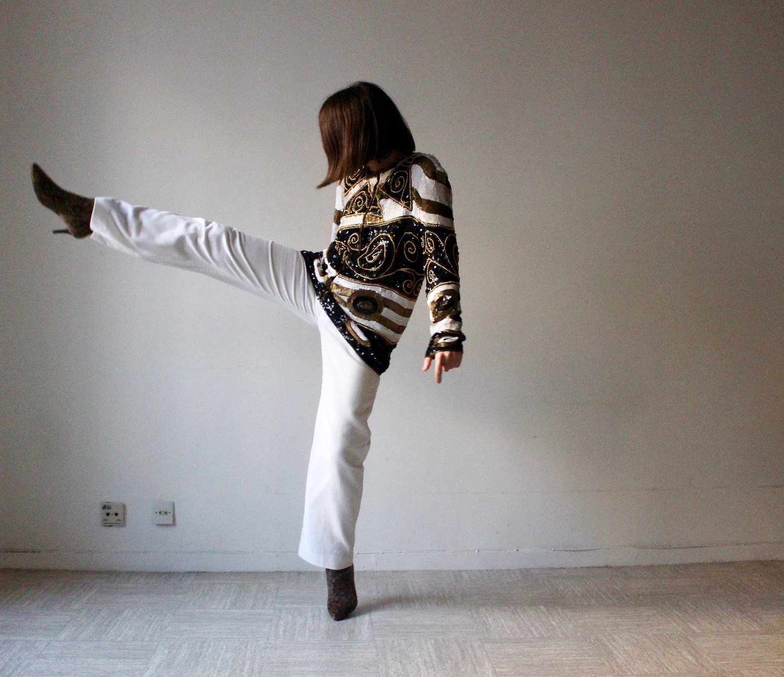 Nugget / Jacket JACQUES HEIM Vintage 60 / Made in France / Shiny Sequin ...