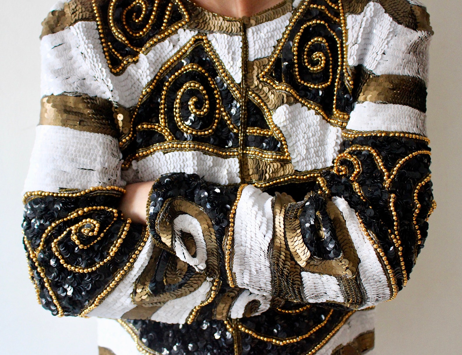Nugget / Jacket JACQUES HEIM Vintage 60 / Made in France / Shiny Sequin ...