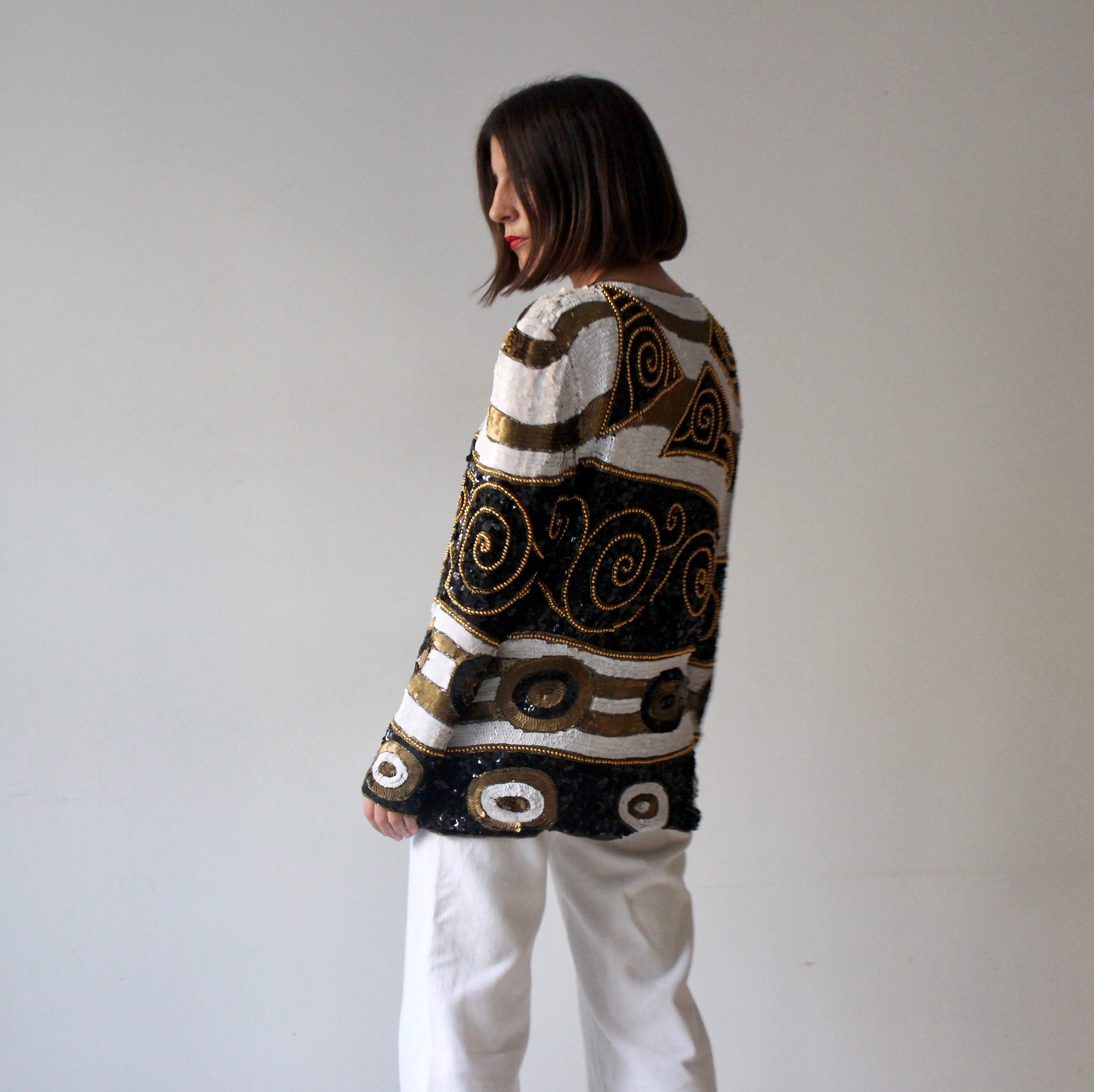 Nugget / Jacket JACQUES HEIM Vintage 60 / Made in France / Shiny Sequin ...