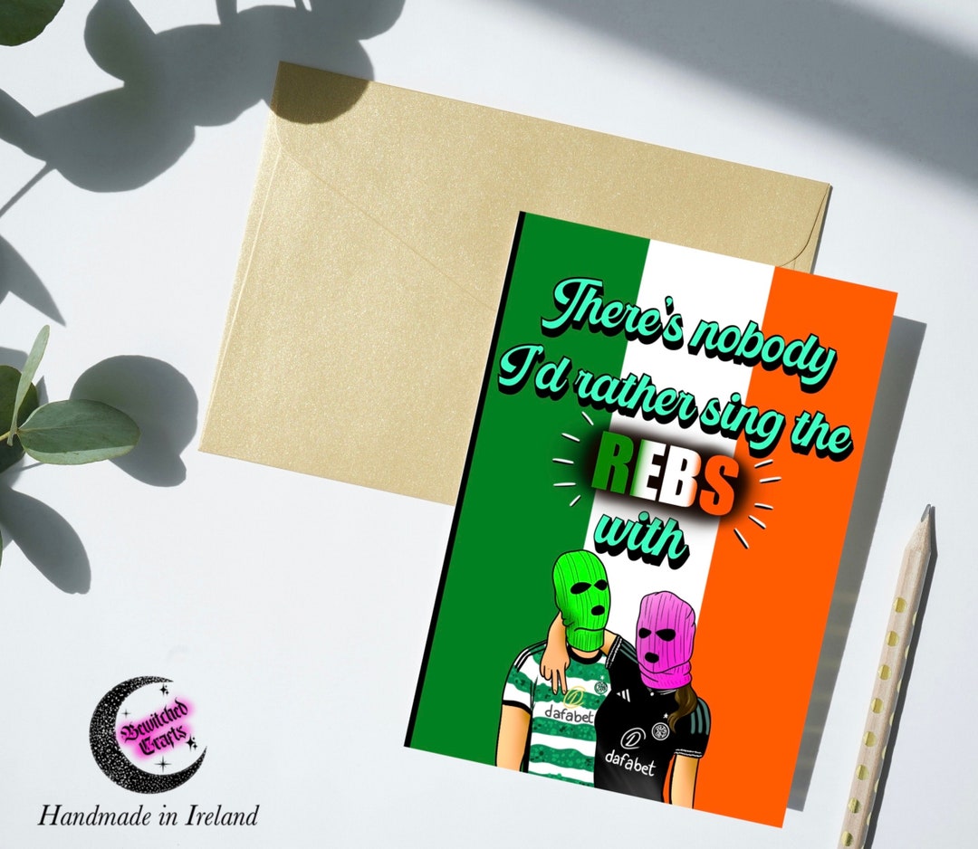 Celtic FC Card - Etsy