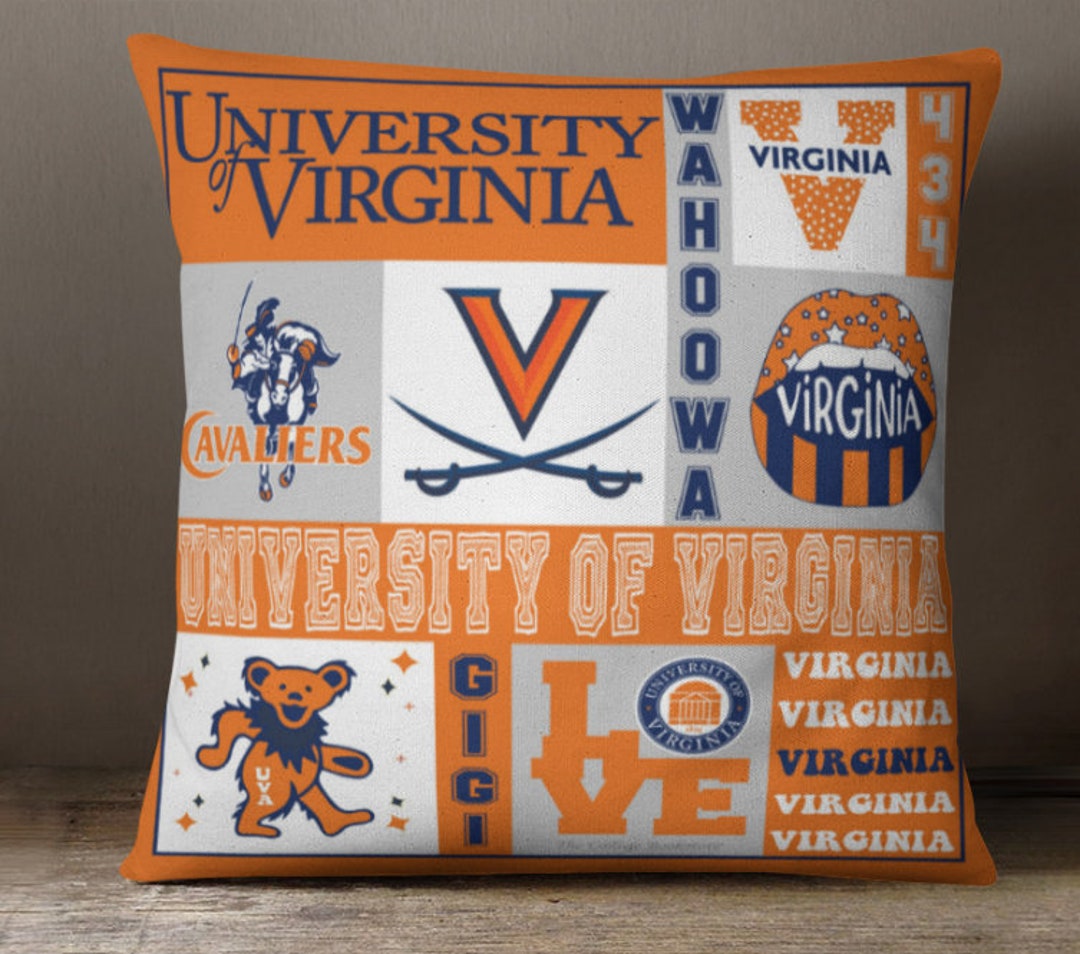 Custom COLLEGE Pillow With Insert | Decorative Throw Pillow | Dorm Room ...