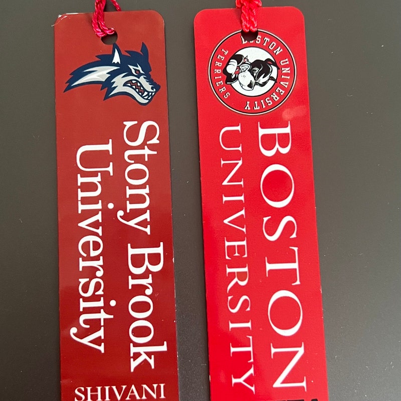Embroidered Bookmark - Etsy