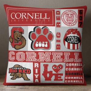 Custom COLLEGE Pillow With Insert Decorative Throw Pillow - Etsy