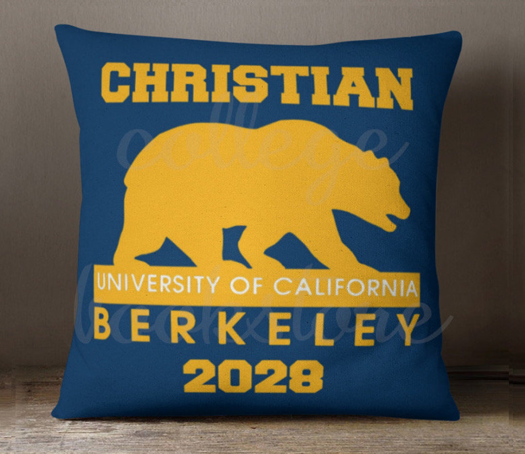 Custom COLLEGE Pillow With Insert | Decorative Throw Pillow | Dorm Room ...