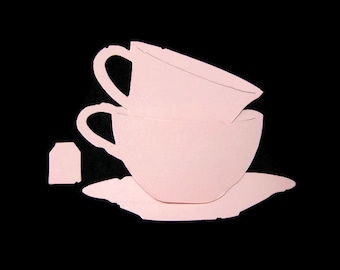 Paper tea cups | Etsy