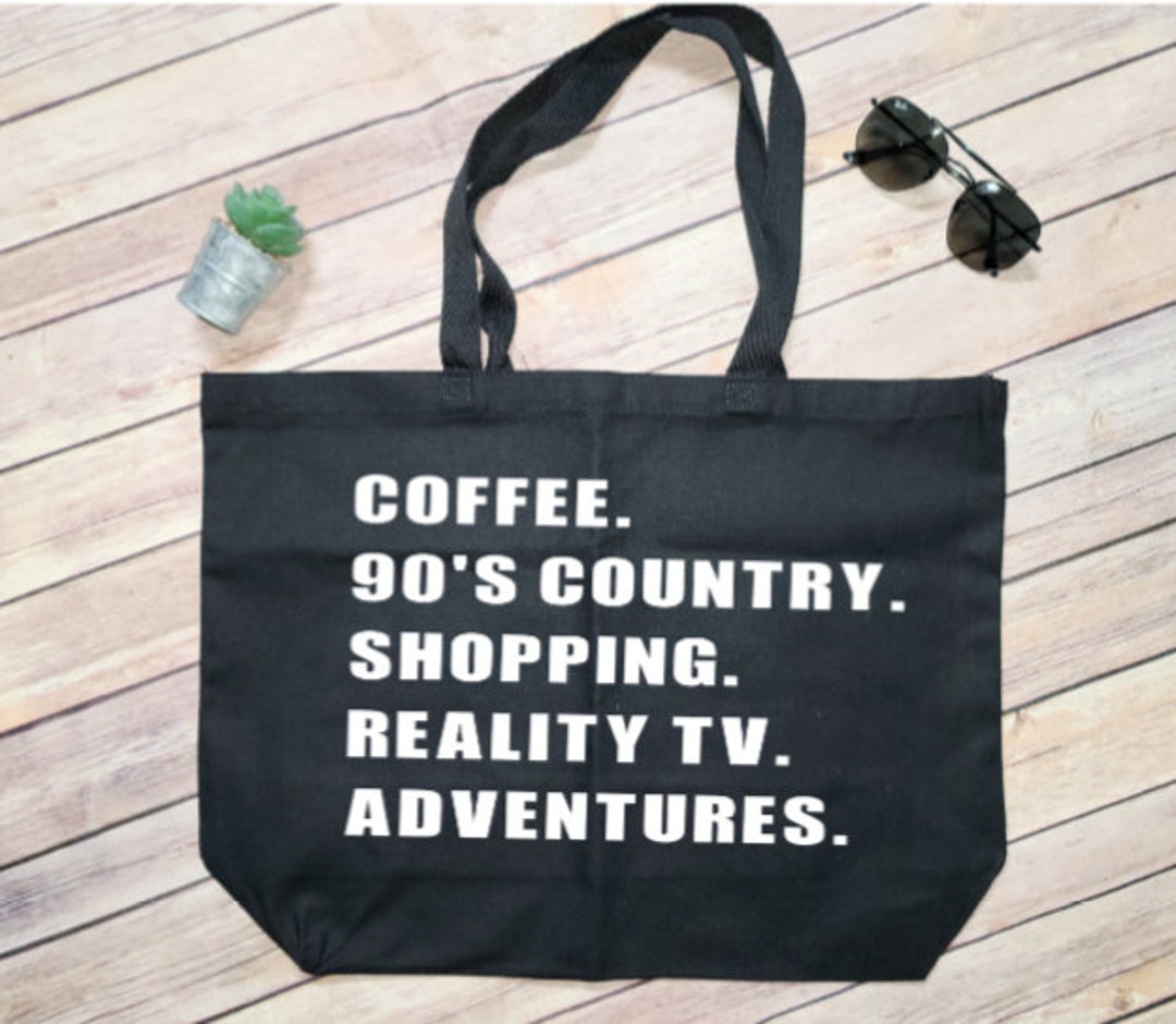 Custom Favorite Things Tote Bag Black - Etsy