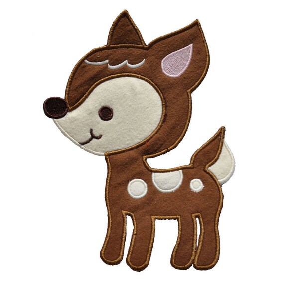 Deer Applique - Etsy