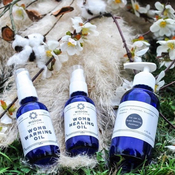 Womb Healing Massage Oil | Etsy