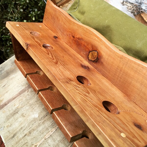 Cedar Wine Rack - Etsy