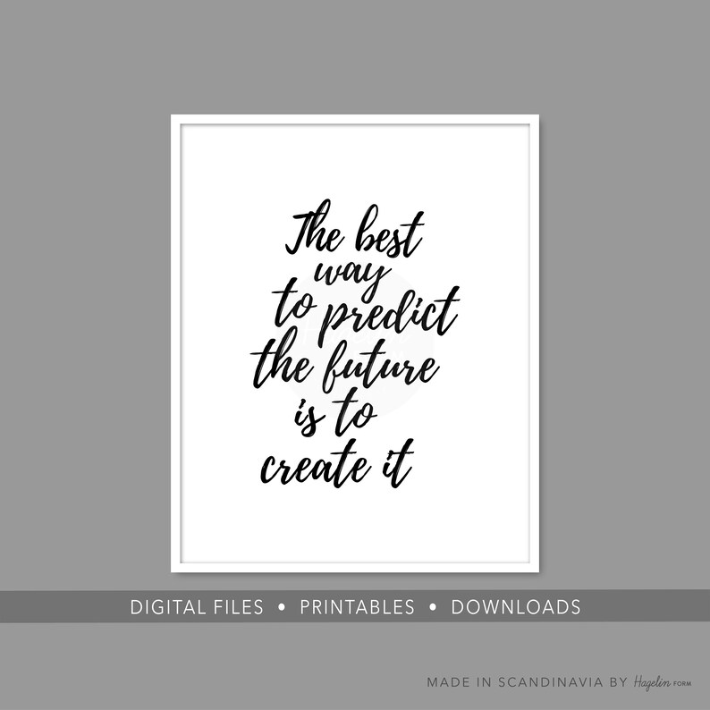 Poster Text Poster Quotes Motivational Quote Scandinavian - Etsy