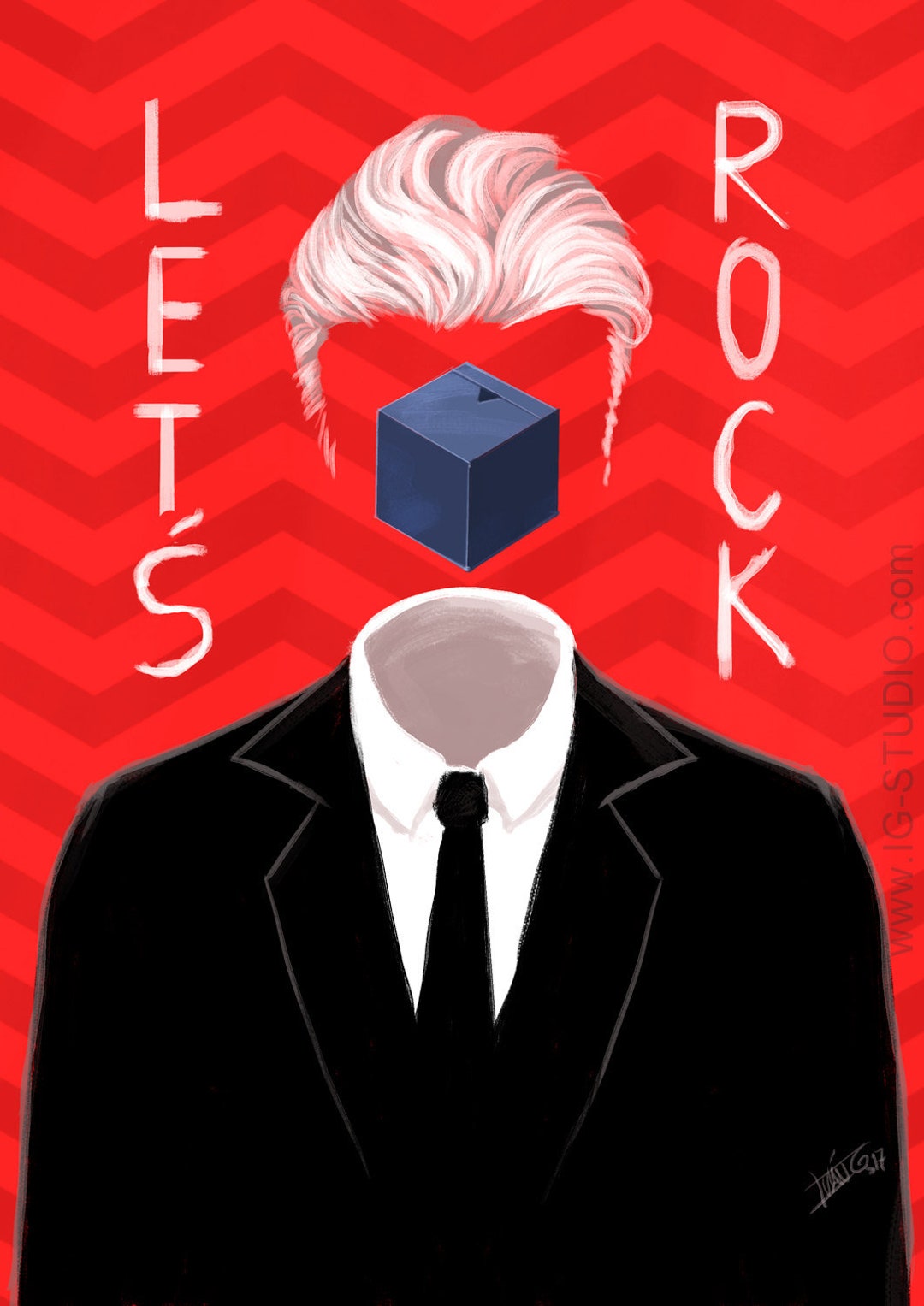 David Lynch (signed Prints) © Iván García. - Etsy