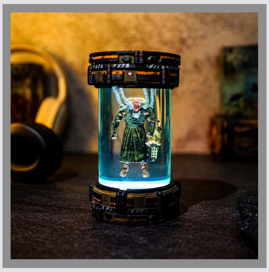 Resident Evil Ne.me.sis Biolab Epoxy Lamp, Anime Night Light Resident ...