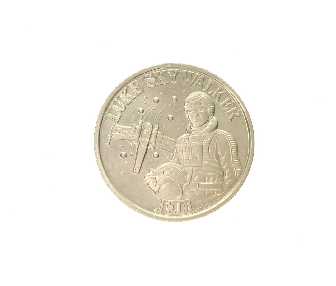 Luke Skywalker Coin 1984 Power of the Force Collector's Coin - Etsy