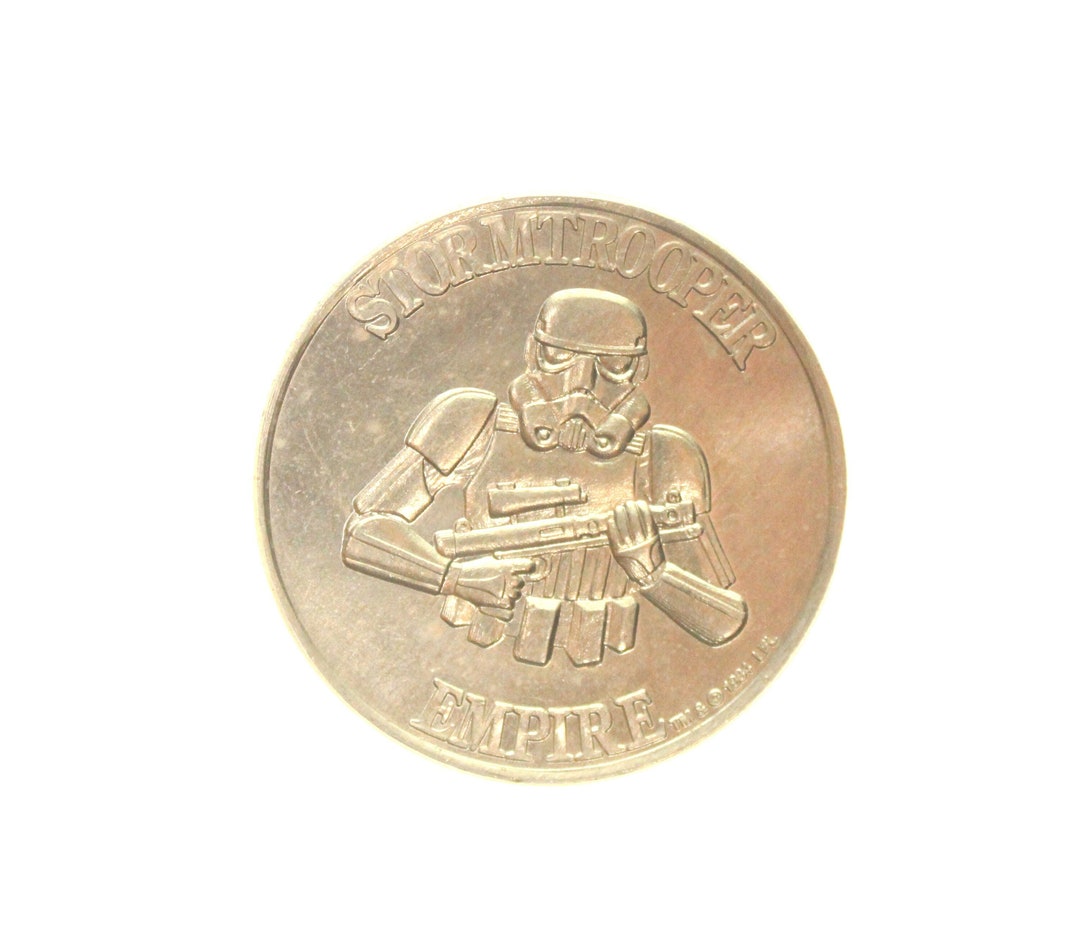 Storm Trooper Coin 1984 Power of the Force Collector's Coin - Etsy