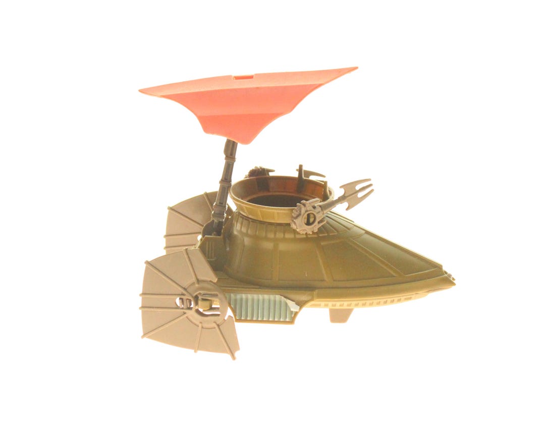 Vintage Star Wars Desert Sail Skiff Mini Rig - Etsy