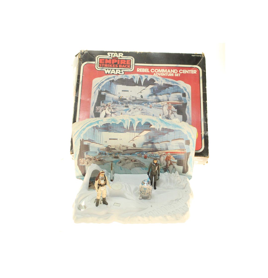 Rebel Command Center Playset With Box Vintage Kenner Star Wars 1978 100 ...