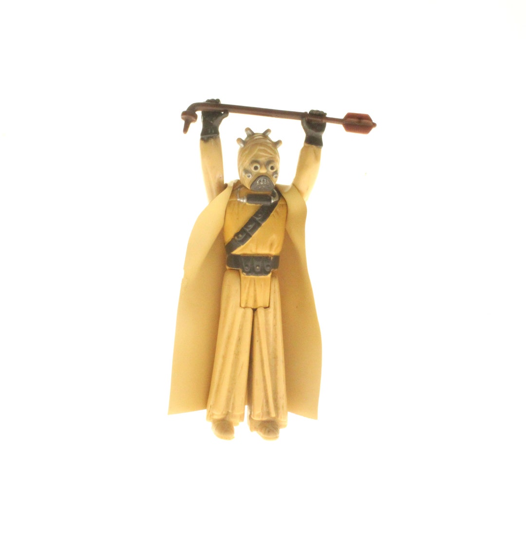 Hollow Cheek Sand People Tusken Raider Vintage Star Wars Action Figure ...