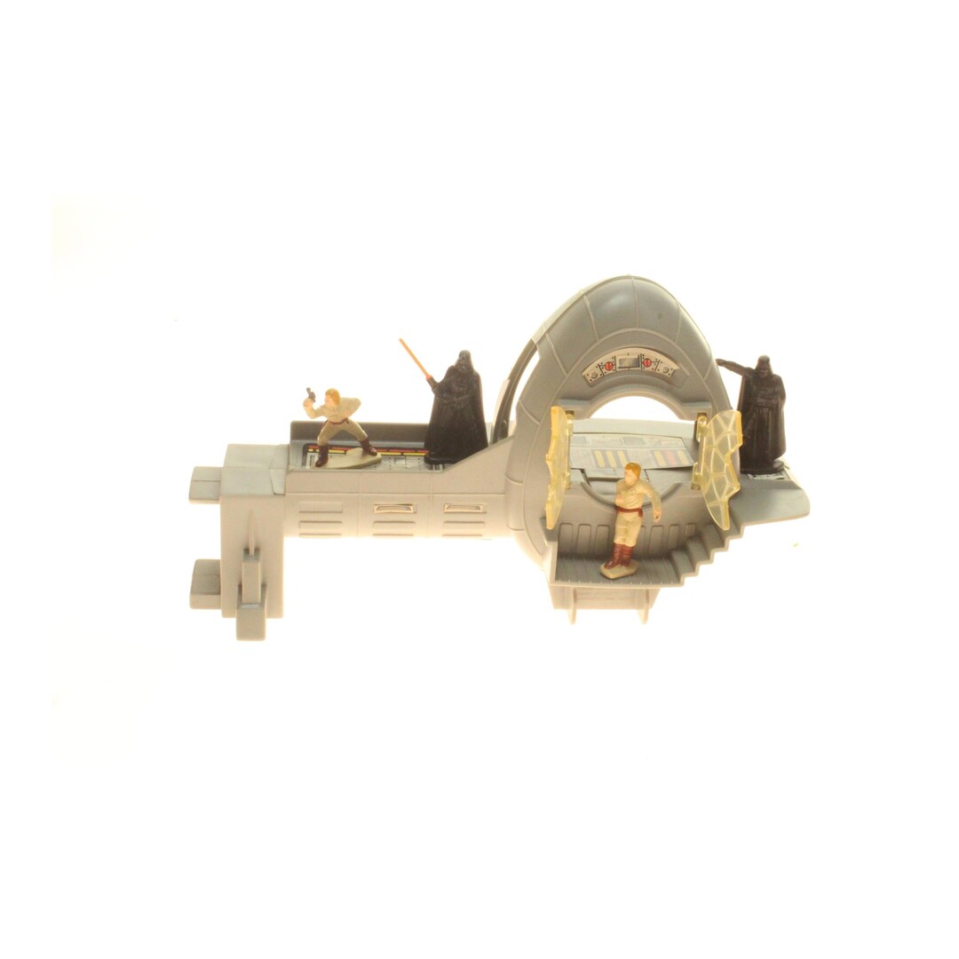 Bespin Control Room Action Playset 100% Complete With Figures Star Wars ...