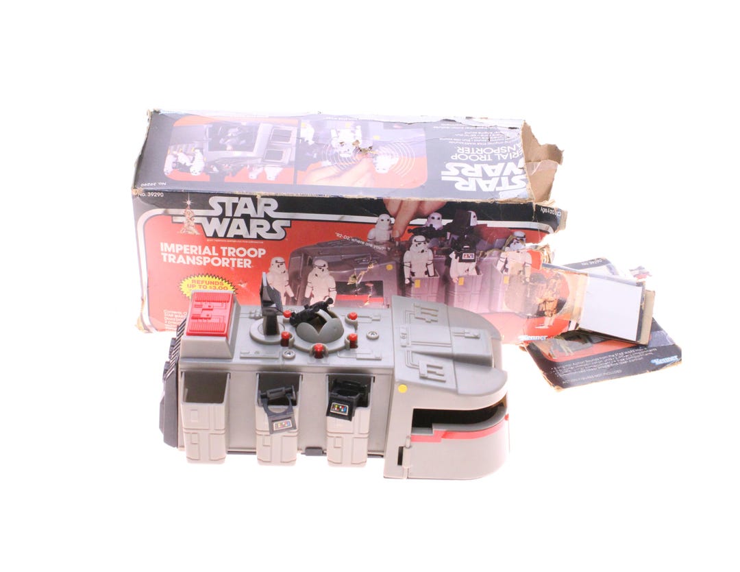 Imperial Troop Transporter With Box Sears Exclusive Vintage Star Wars ...