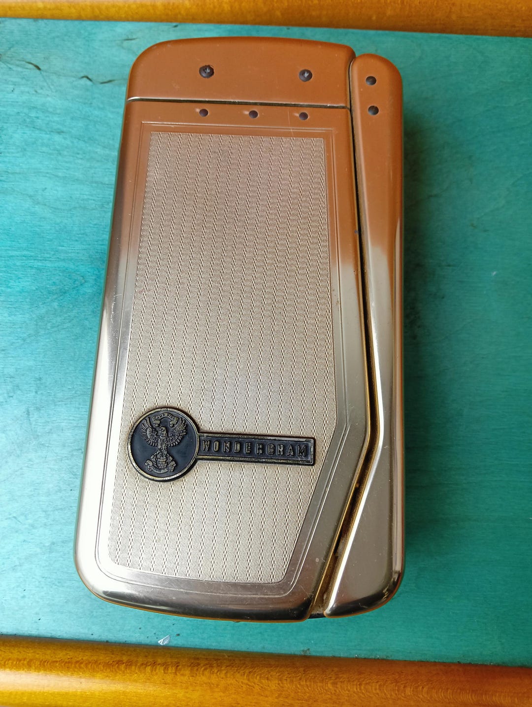 Wondergram Mini Portable Turntable Emerson Baird Rare Untested Made in ...