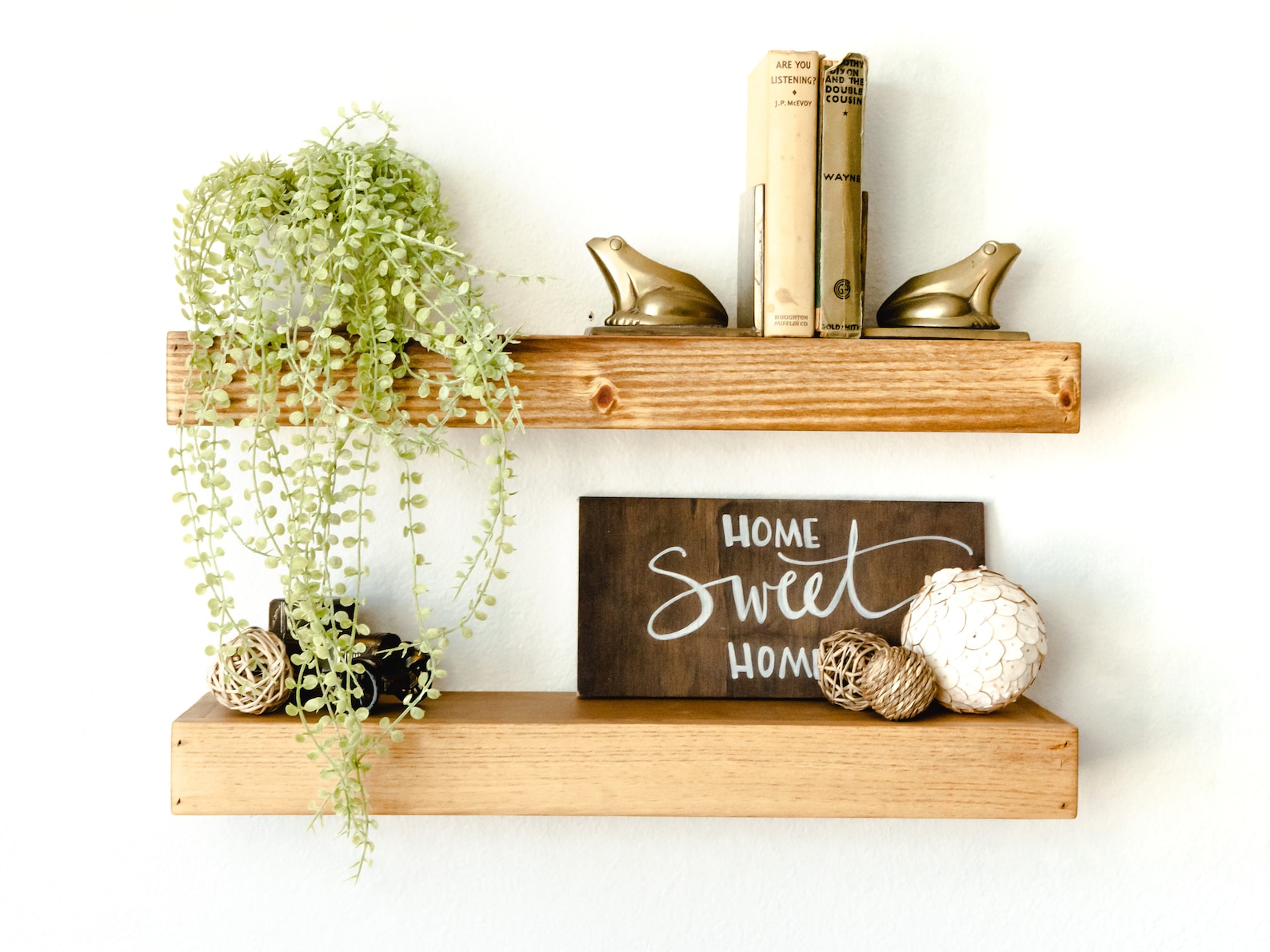 Kitchen Floating Shelves, Rustic Shelving, FREE SHIPPING, Wood Shelves ...