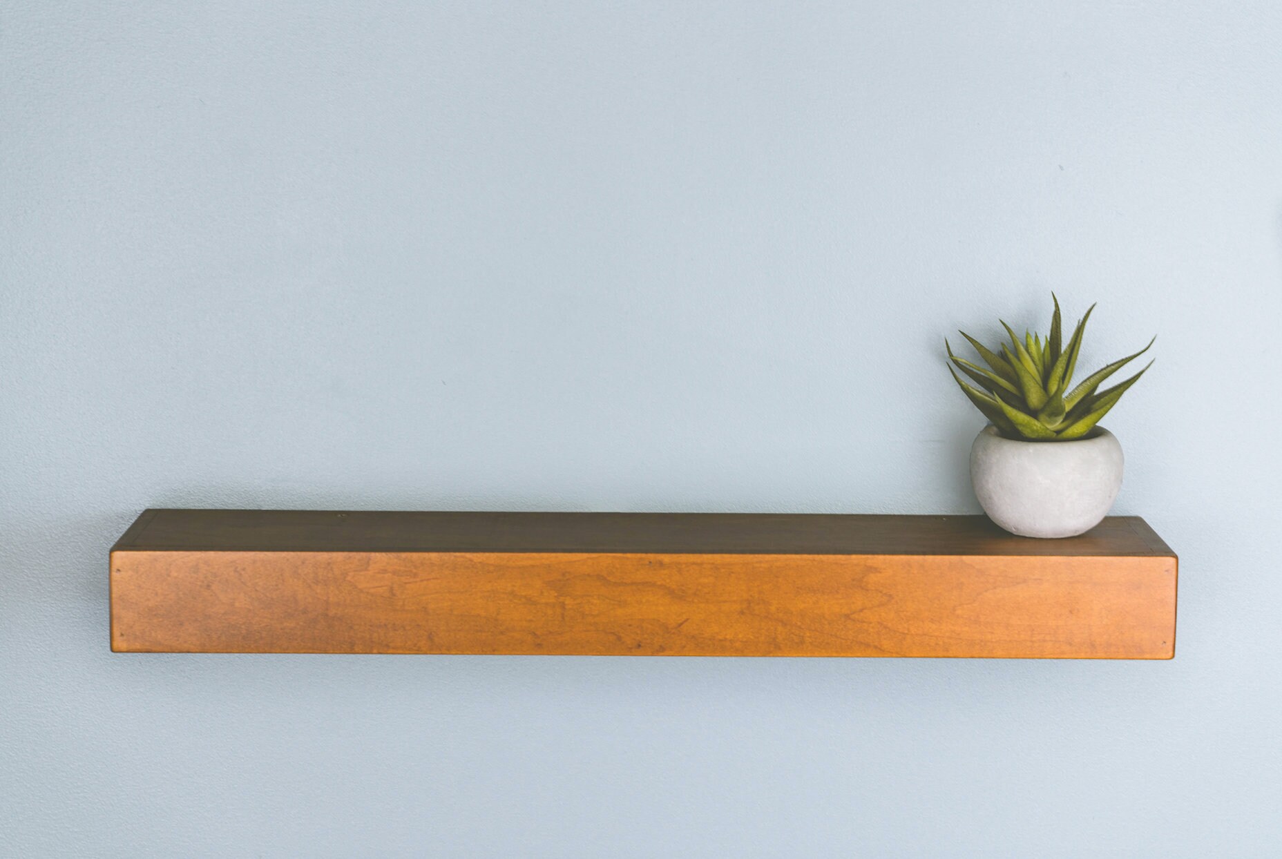 Modern Floating Shelves Maple Wood Shelf FREE Shipping ANY - Etsy