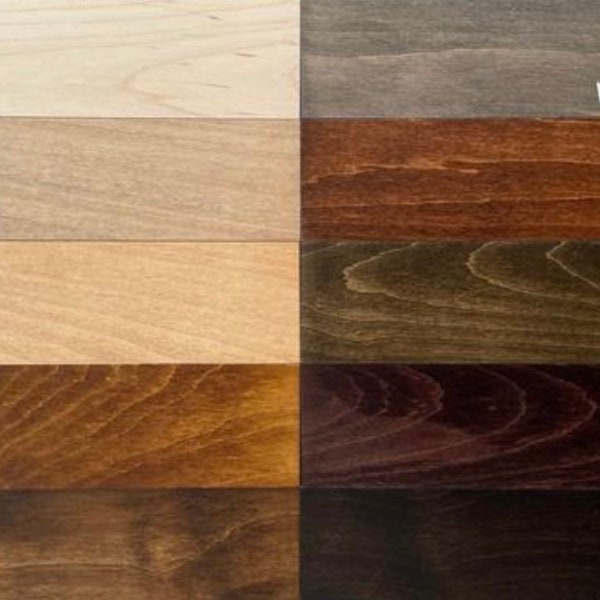Wood Stain Samples - Etsy