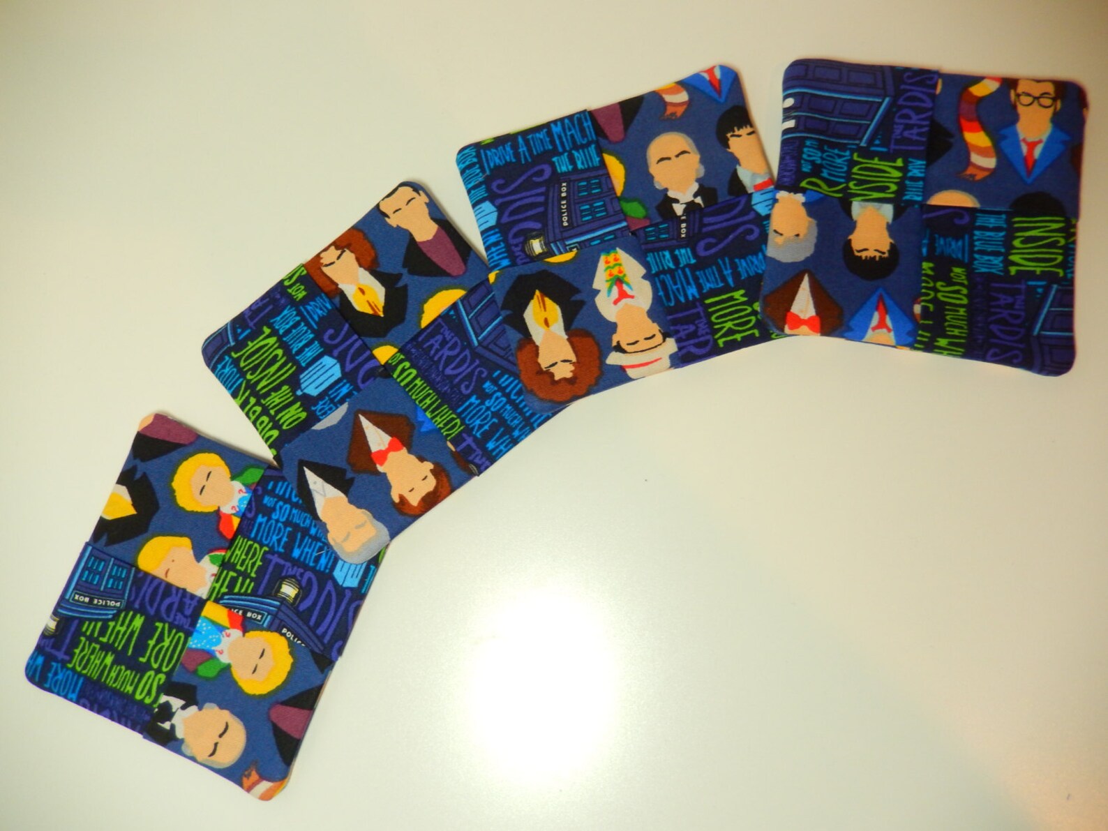 Doctor Who Drink Coaster Set - Etsy