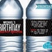 Birthday Water Bottle Labels Personalized Instant | Etsy