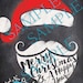Christmas Printable Sign 8x10 Santa Decoration Sign winter Party ...