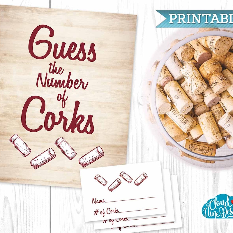 Wine Cork Game - Etsy