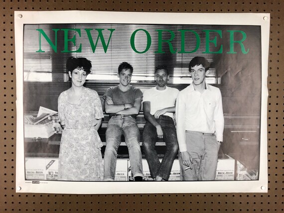 Rare Original Early 80s New Order Vintage Band Poster A | Etsy
