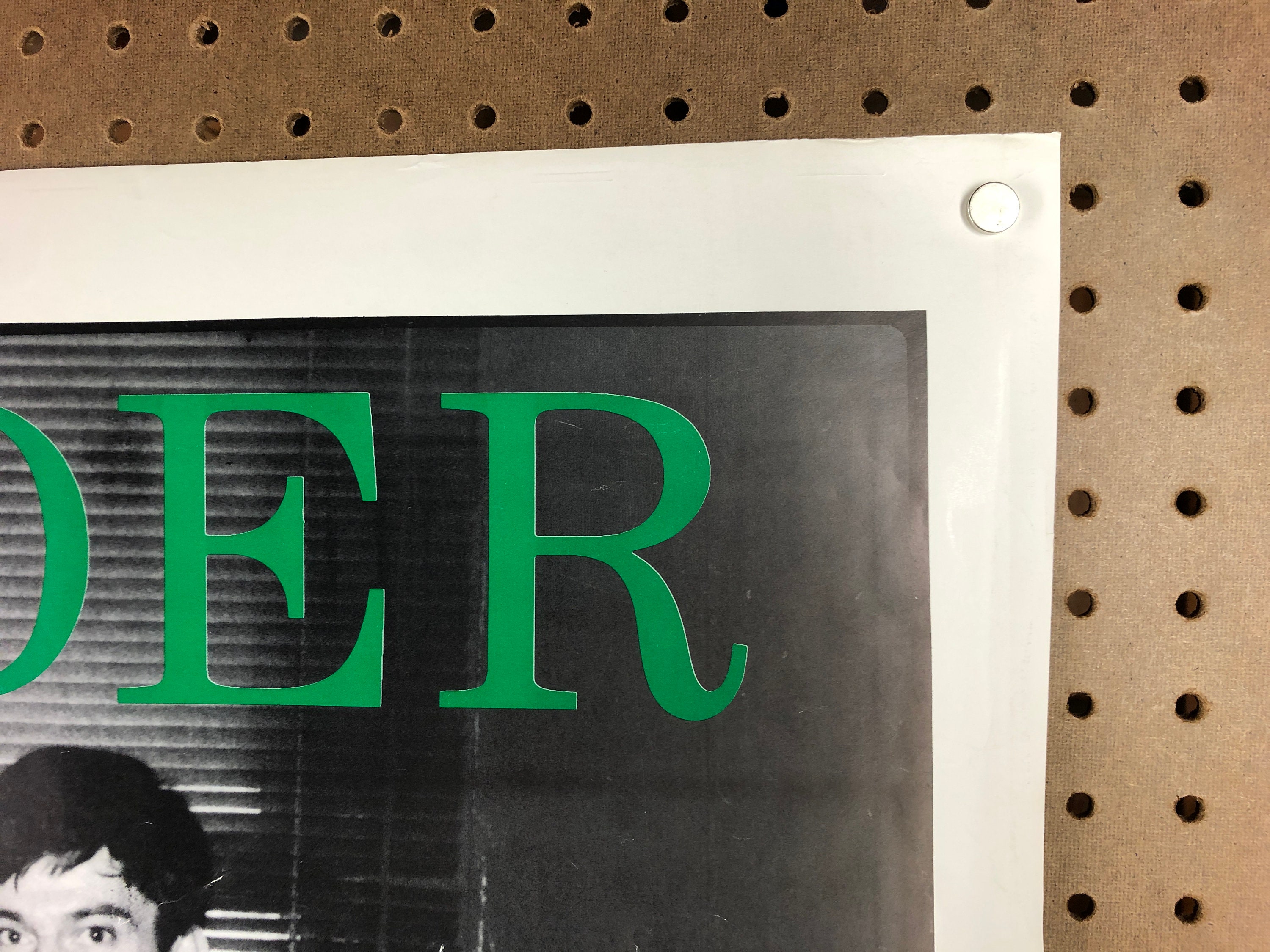 Rare Original Early 80s New Order Vintage Band Poster A Bigger Splash ...