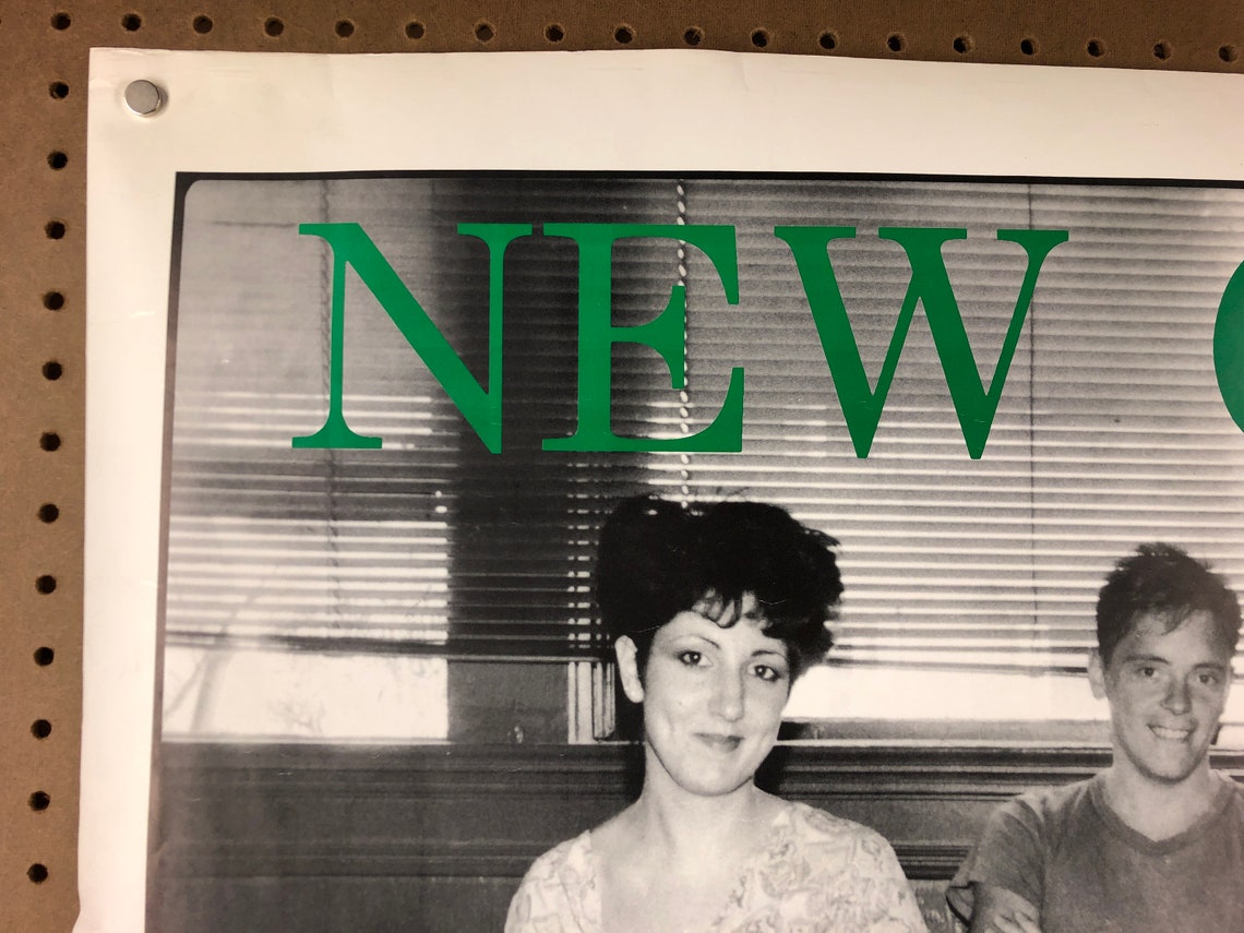 Rare Original Early 80s New Order Vintage Band Poster A Bigger Splash ...