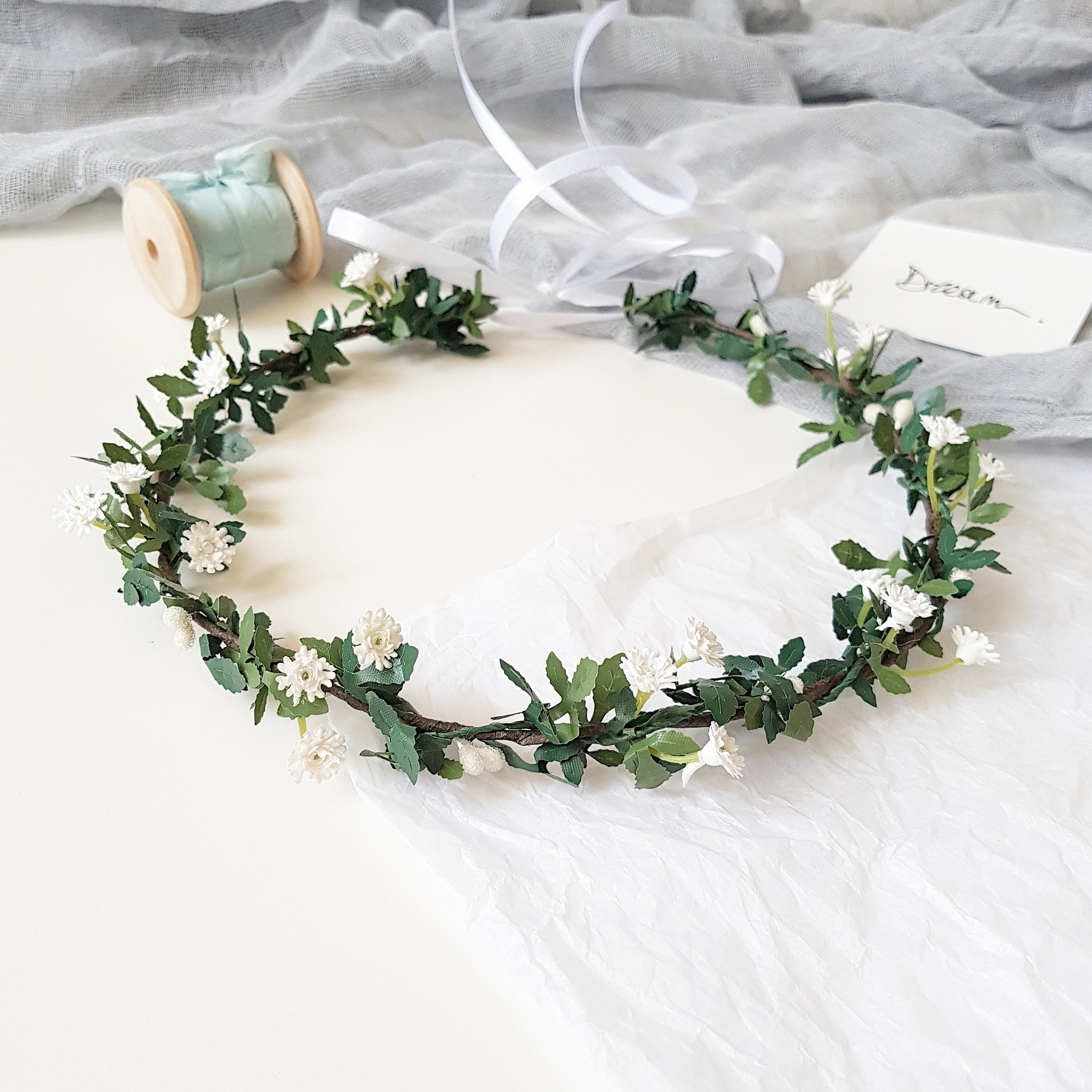 Baby's Breath Flower Crown Diy at Brian Clubb blog